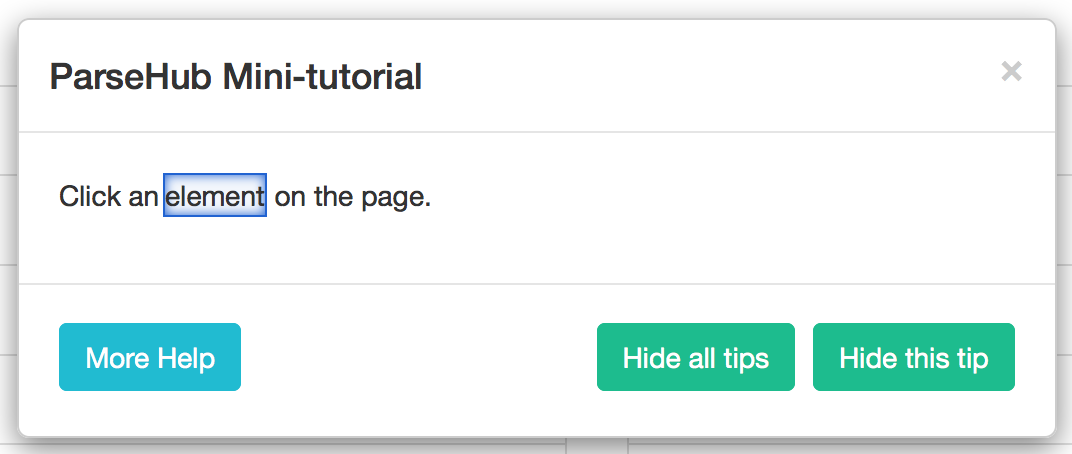 Lesson 1: Downloading and Getting Started – ParseHub Help Center