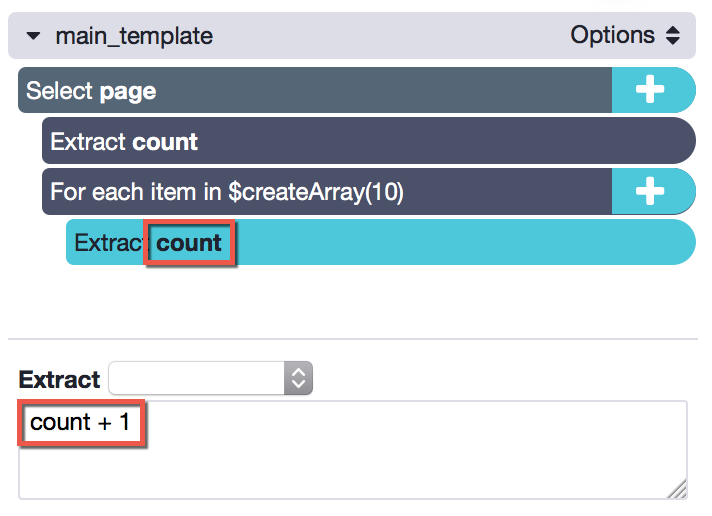 Adding A Number Variable That Increments On Each Iteration Parsehub Help Center