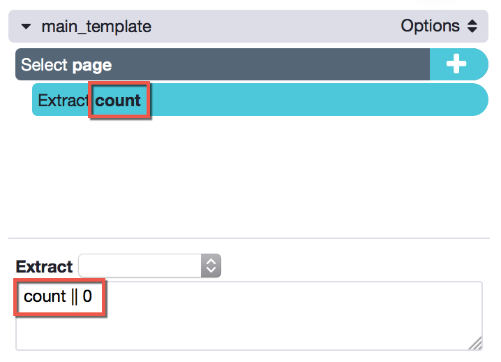 Adding a number variable that increments on each iteration – ParseHub Help Center