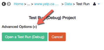 Test Run – ParseHub Help Center