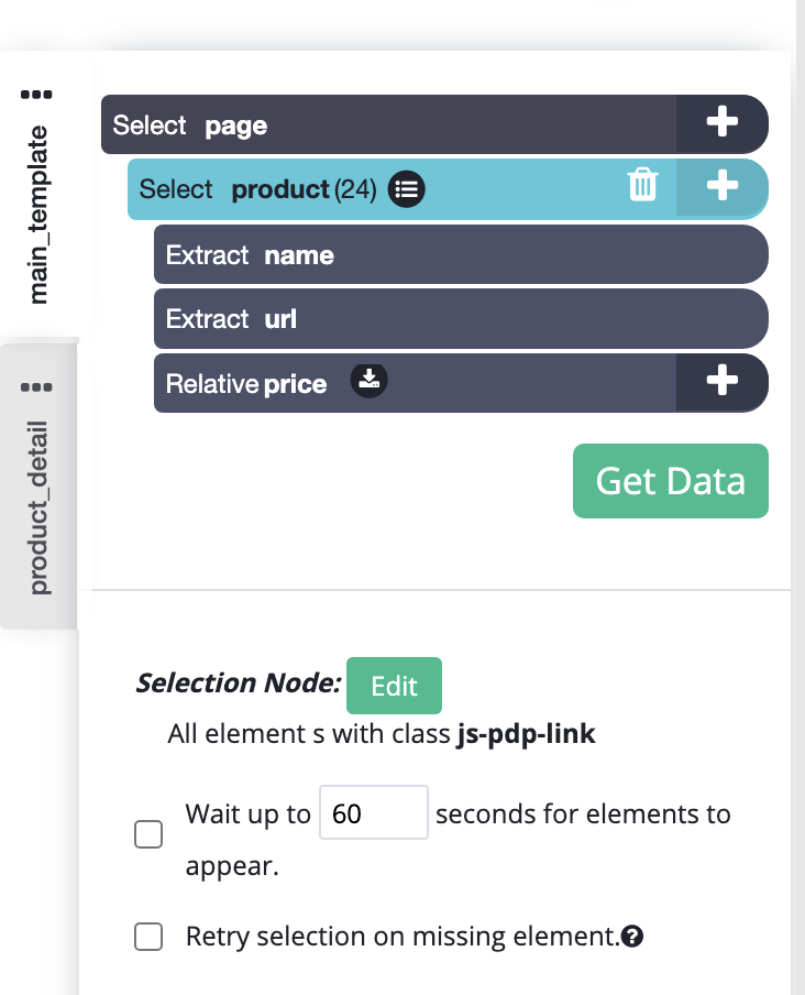 Repeat a command – ParseHub Help Center