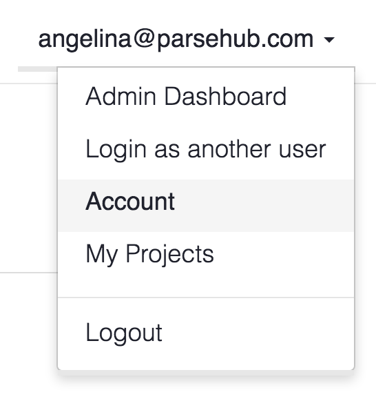 Run Project And Download Data Via Json And Csv Parsehub Help Center