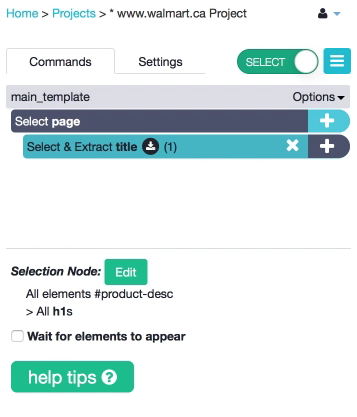 Select & extract multiple similar elements – ParseHub Help Center