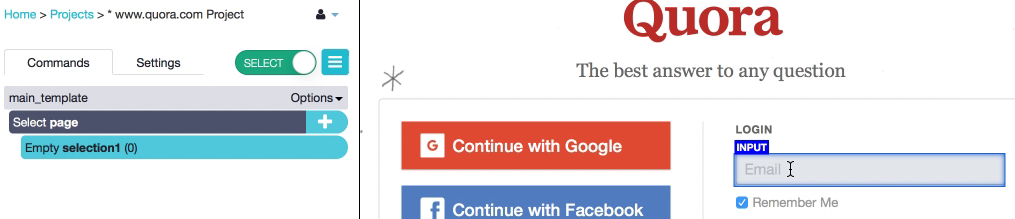 Get Data From Behind A Log In Parsehub Help Center